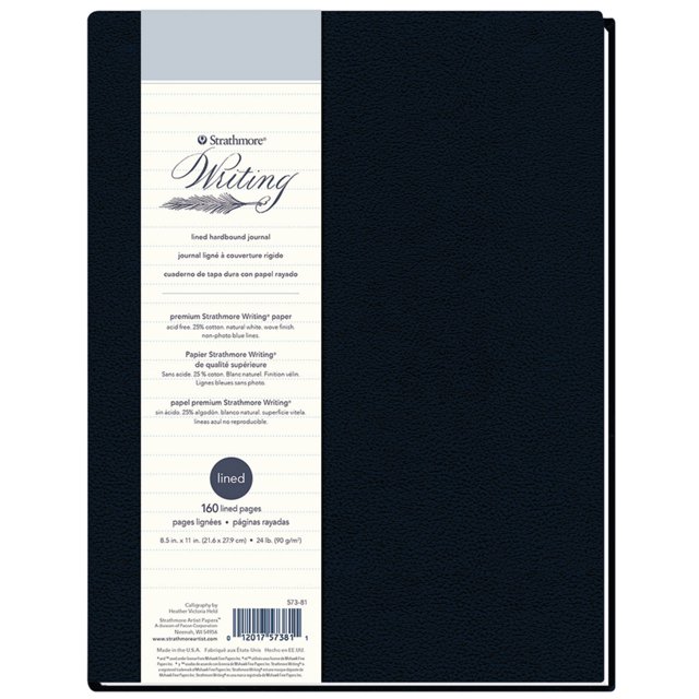 Strathmore Writing Journal, Hardbound, 8.5" x 11", Lined - Walmart.com