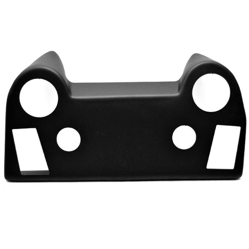 Stratos Boat Blank Gauge Panel 7KE467 | 385 FX Black Plastic - Walmart.com
