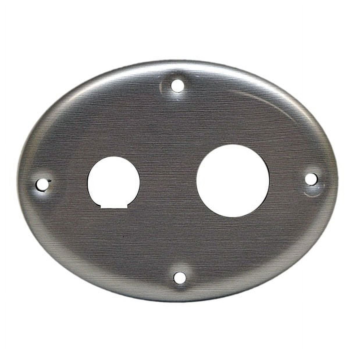 Stratos Boat Blank Ignition Panel 7KE442 | 5 x 3 7/8 Inch Silver ...