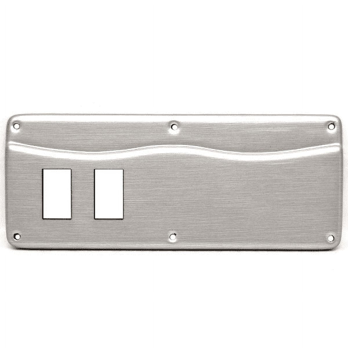 Stratos Boat Blank Switch Panel 7KE472 | 385 XF Gray Plastic - Walmart.com