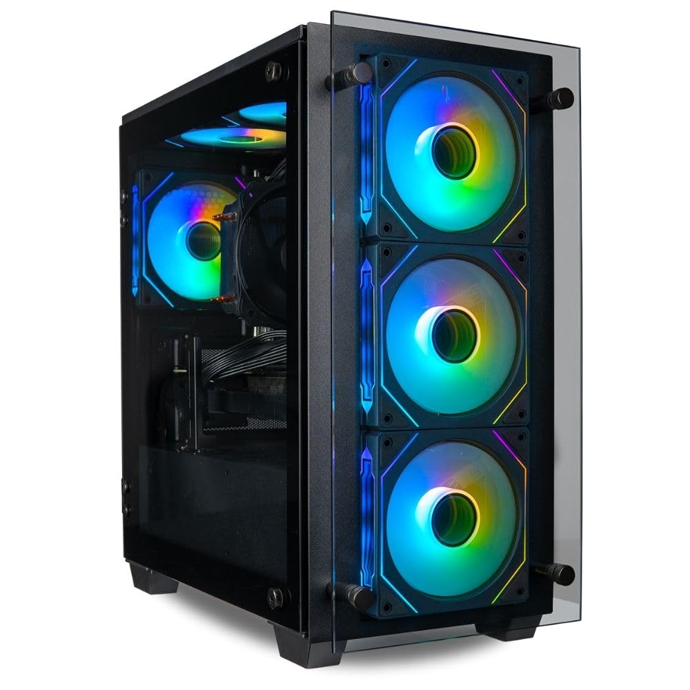 Stratos Micro Gaming Desktop - NVD GeForce RTX 5070, Intel 24 Core i9 ...