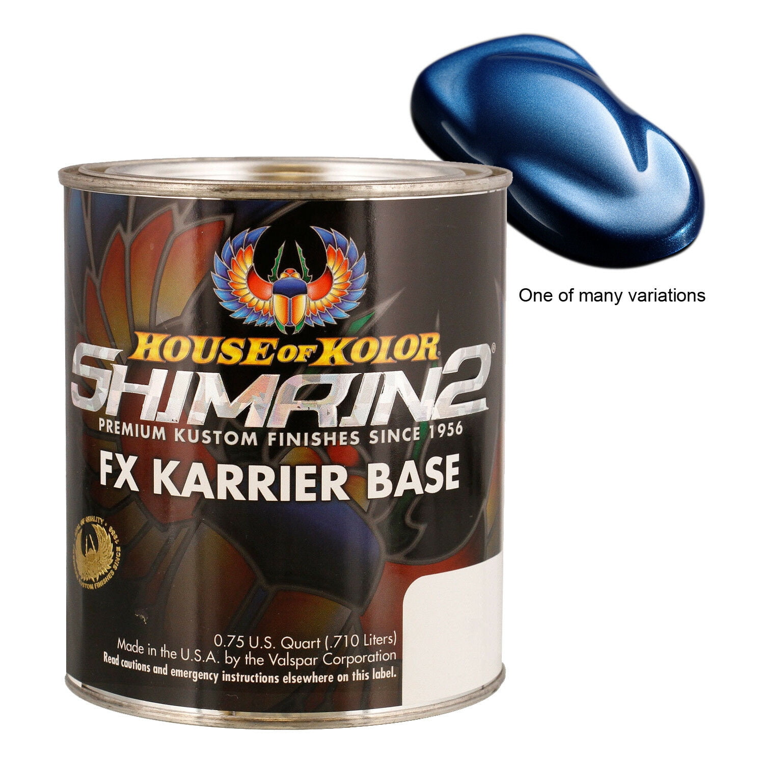 Stratto Blue - Shimrin2 (2nd Gen) Fx Karrier Basecoat, 1 Quart House of ...