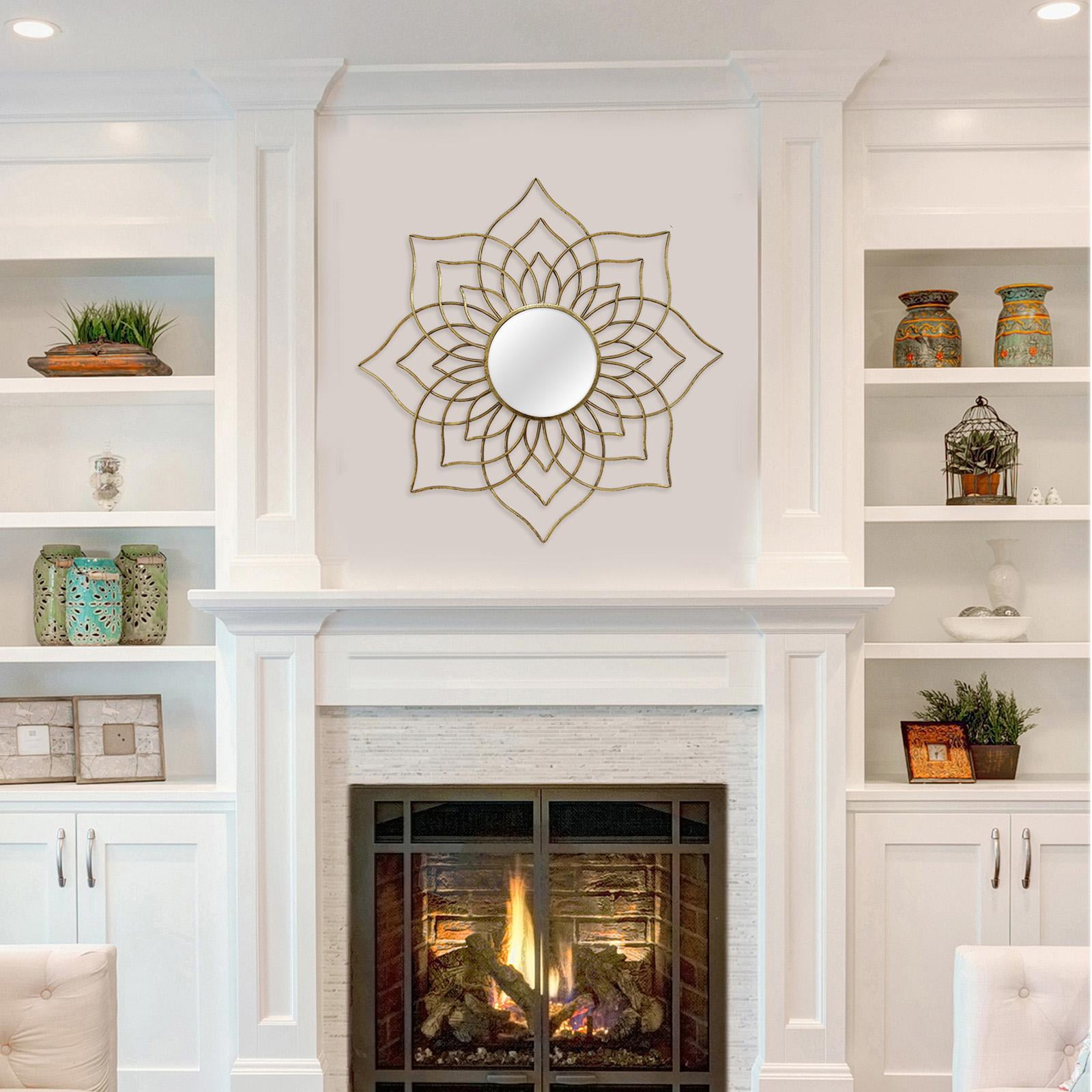 Stratton Home Decor Andrea Wall Mirror S01359 - Walmart.com