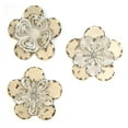 Stratton Home Decor 3 Piece Set Rustic Flowers Wall Decor - Walmart.com