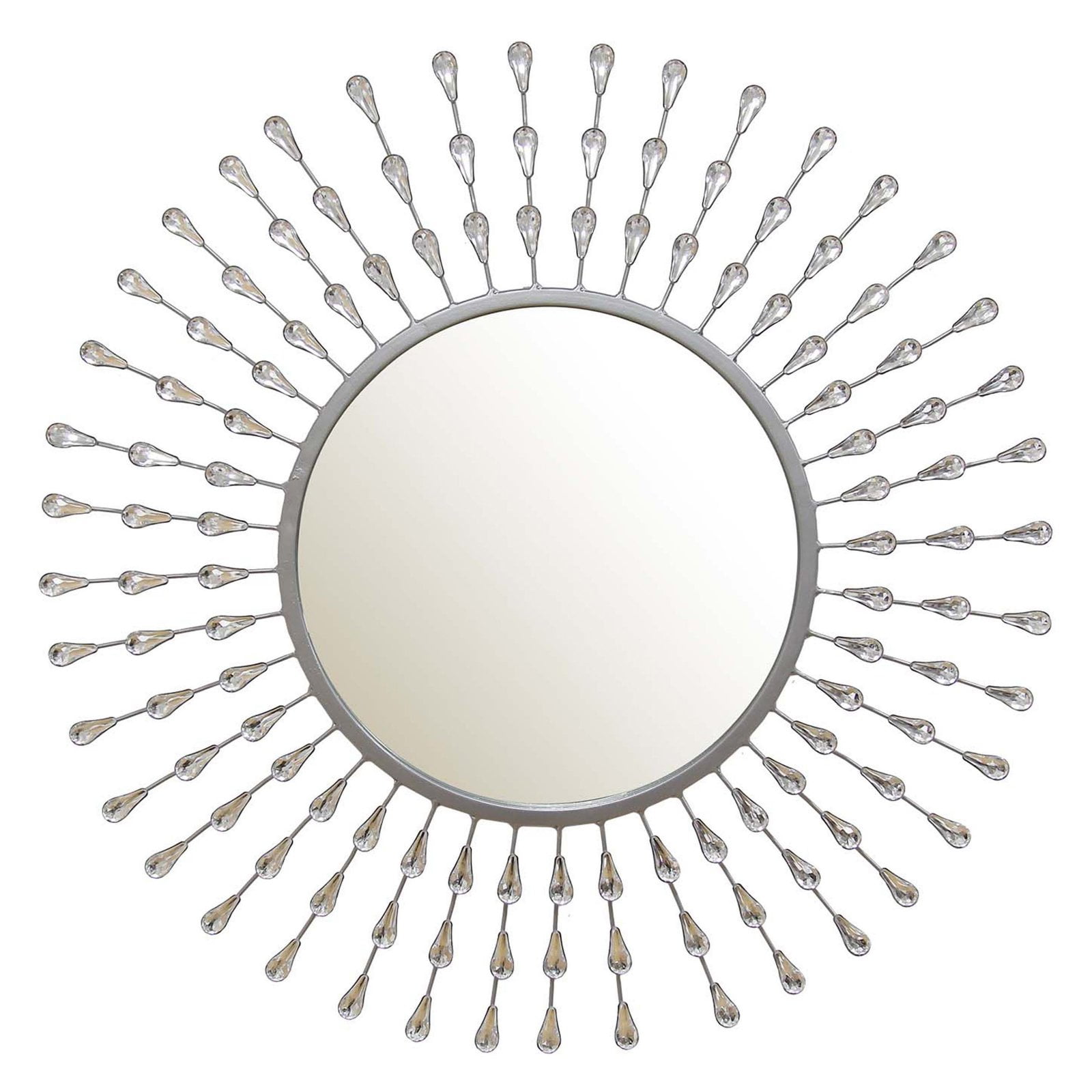 Stratton Home Decor Acrylic Tear Drop Mirror - Walmart.com