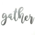 Stratton Home Decor Large Metal Gather Script Sign - Walmart.com