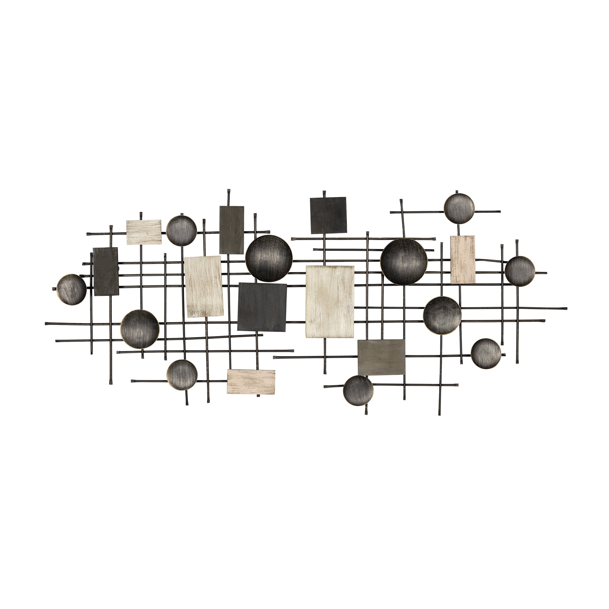 Stratton Home Decor Large Modern Industrial Wall Decor - Walmart.com