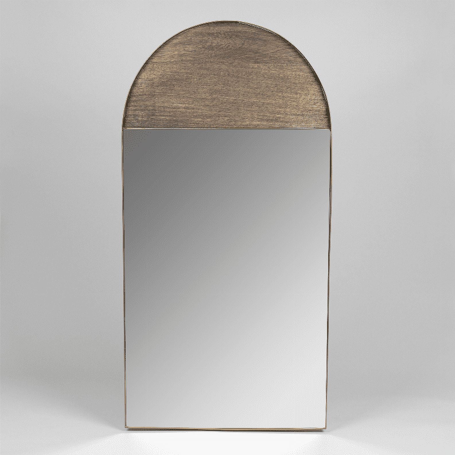 MANGO WOOD & IRON ARCH MIRROR - Walmart.com