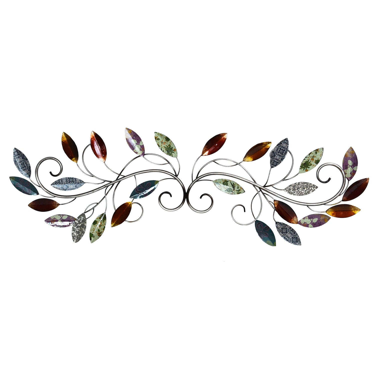 Stratton Home Decor Multi Leaf Scroll Wall Decor - Walmart.com