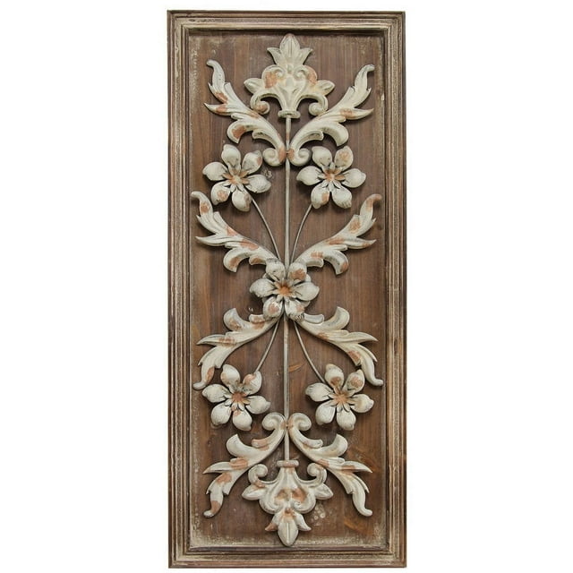 Stratton Home Decor Vintage Panel Wall Decor - Walmart.com