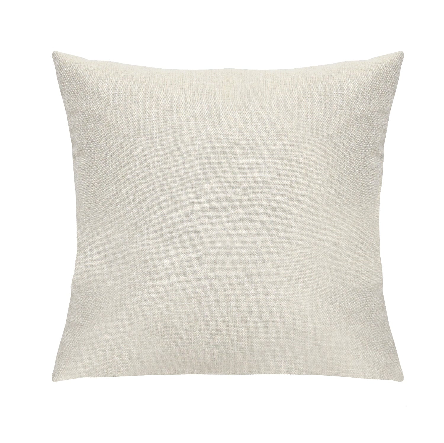 Stratton Home Decor White Tweed Pillow - Walmart.com