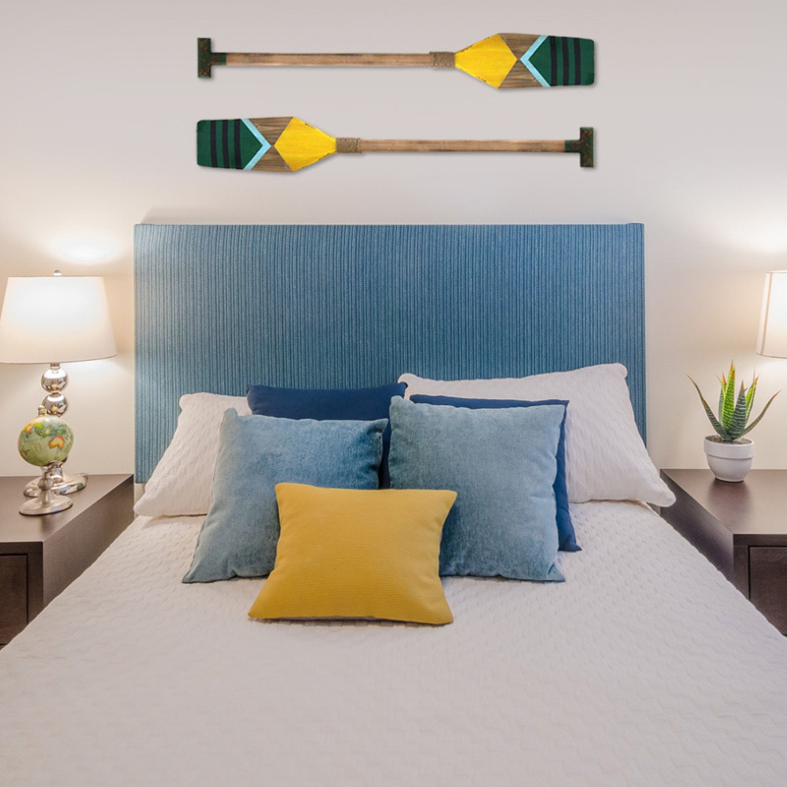 Stratton Home Yellow Nautical Oar Wall Decor - Walmart.com