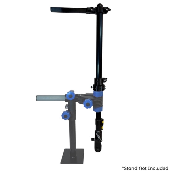 Stratum Outdoors Transducer Pole with Deck Stand Mount, Telescoping 30 ...