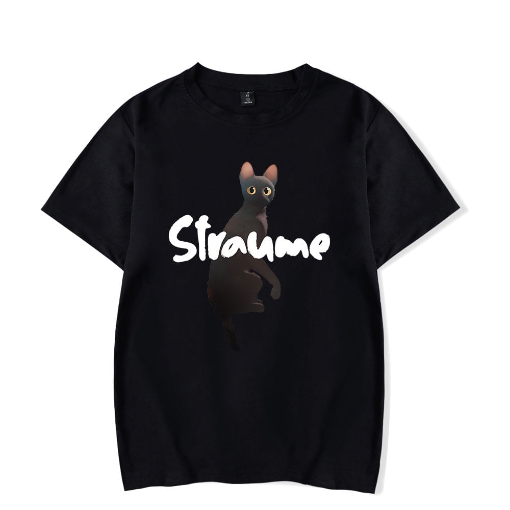 Straume Flow Merch Cat Movie Series Fashion T-Shirt Short Sleeve Men ...