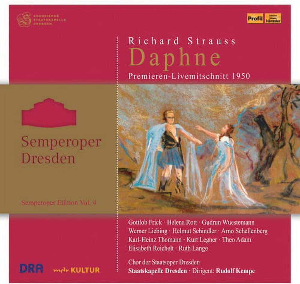 Strauss / Saechsische Staatskapelle - Daphne - Music & Performance - CD ...