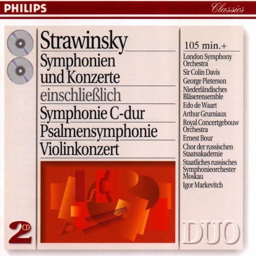 Stravinsky: Symphonies & Concertos - Walmart.com