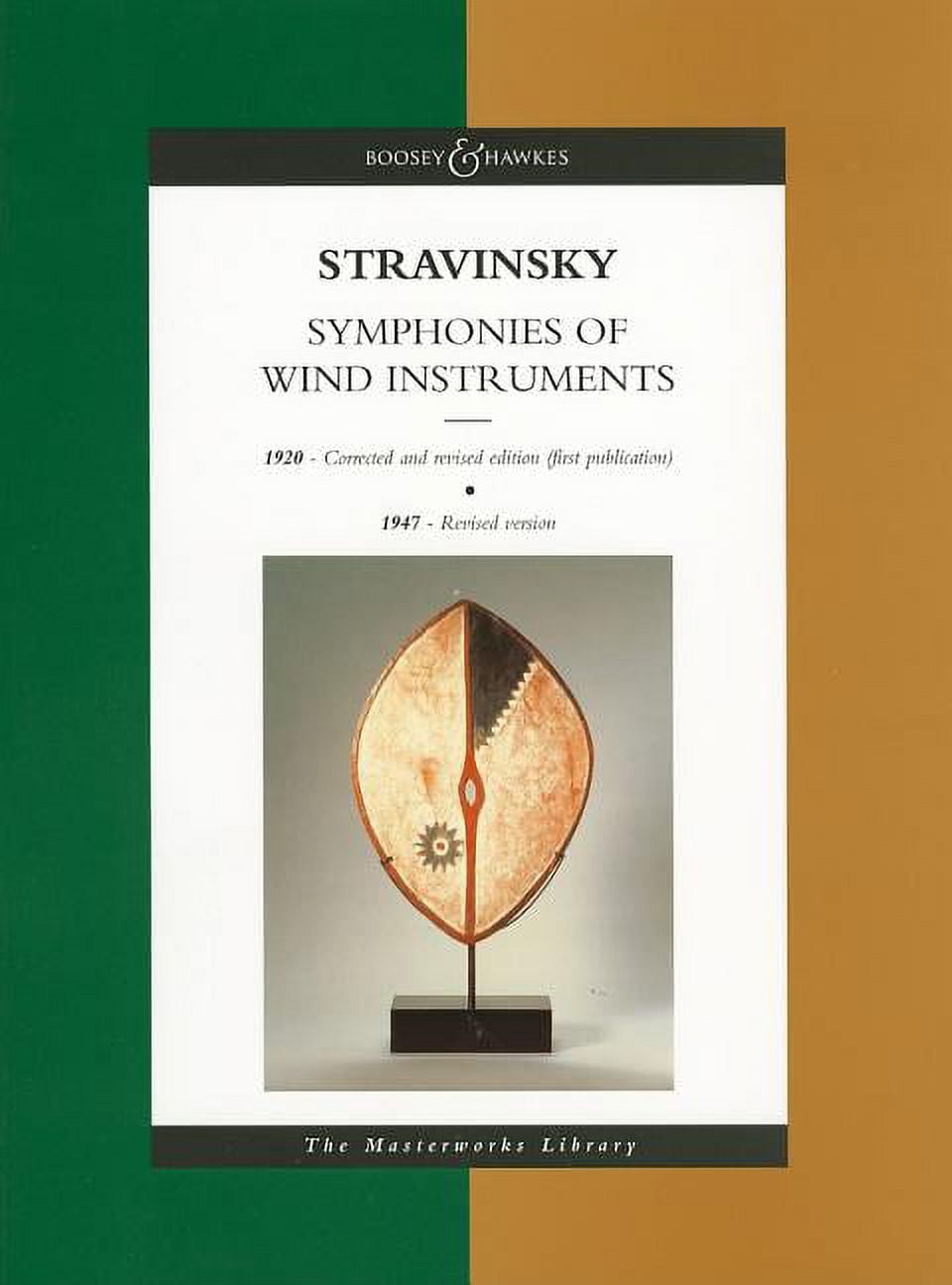 Stravinsky - Symphonies of Wind Instruments: The Masterworks Library ...