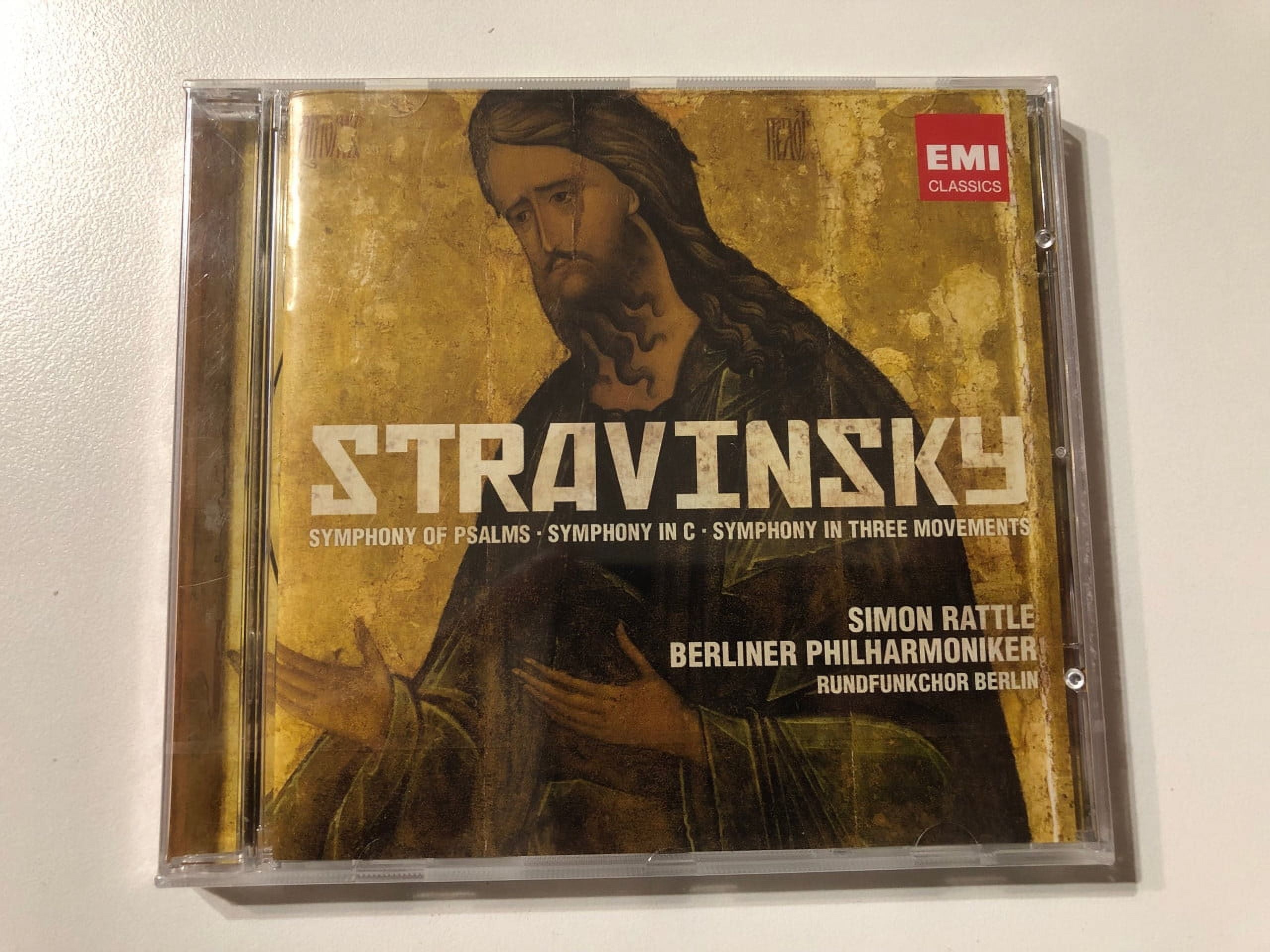 Stravinsky - Symphony Of Psalms; Symphony In C; Symphony In Three ...