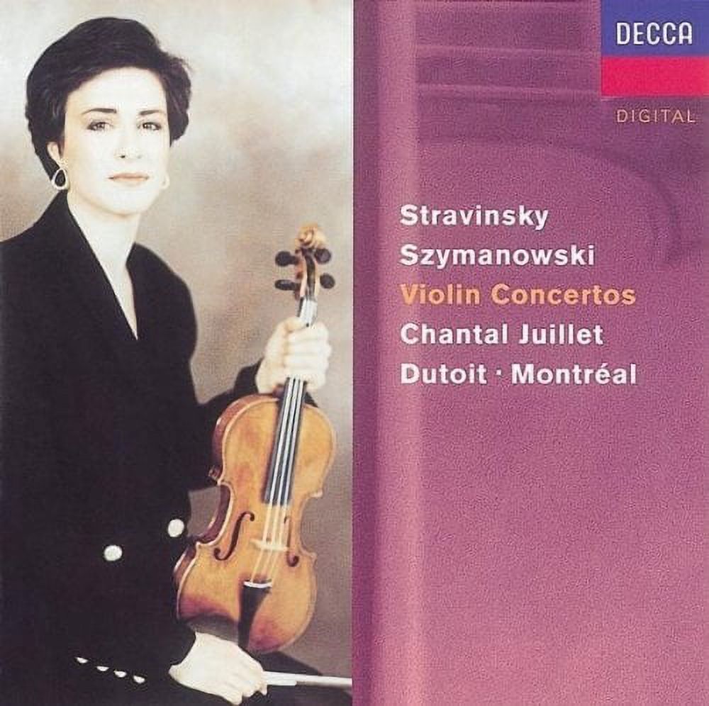Pre-Owned Stravinsky, Szymanowski: Violin Concertos by Chantal Juillet ...