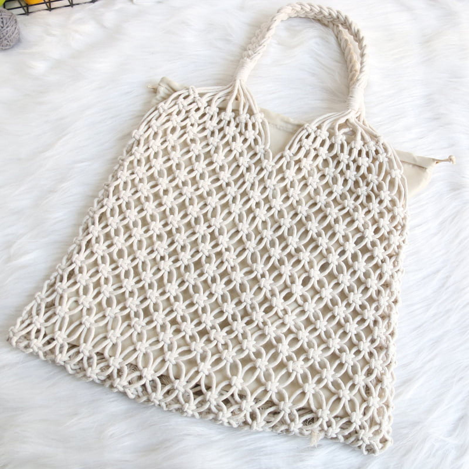 Straw Bag for Women, GMYLE Woven Straw Rattan Hollow Handbag Bag ...