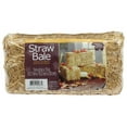 Straw Bale 6" x 5" x 13" - Natural - Walmart.com