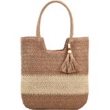 Straw Beach Bag, Summer Woven Tote Bag with Tassels Large Shoulder ...