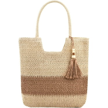 Gocvo Straw Tote Bag for Summer, Straw Purses and Handbags for Women ...