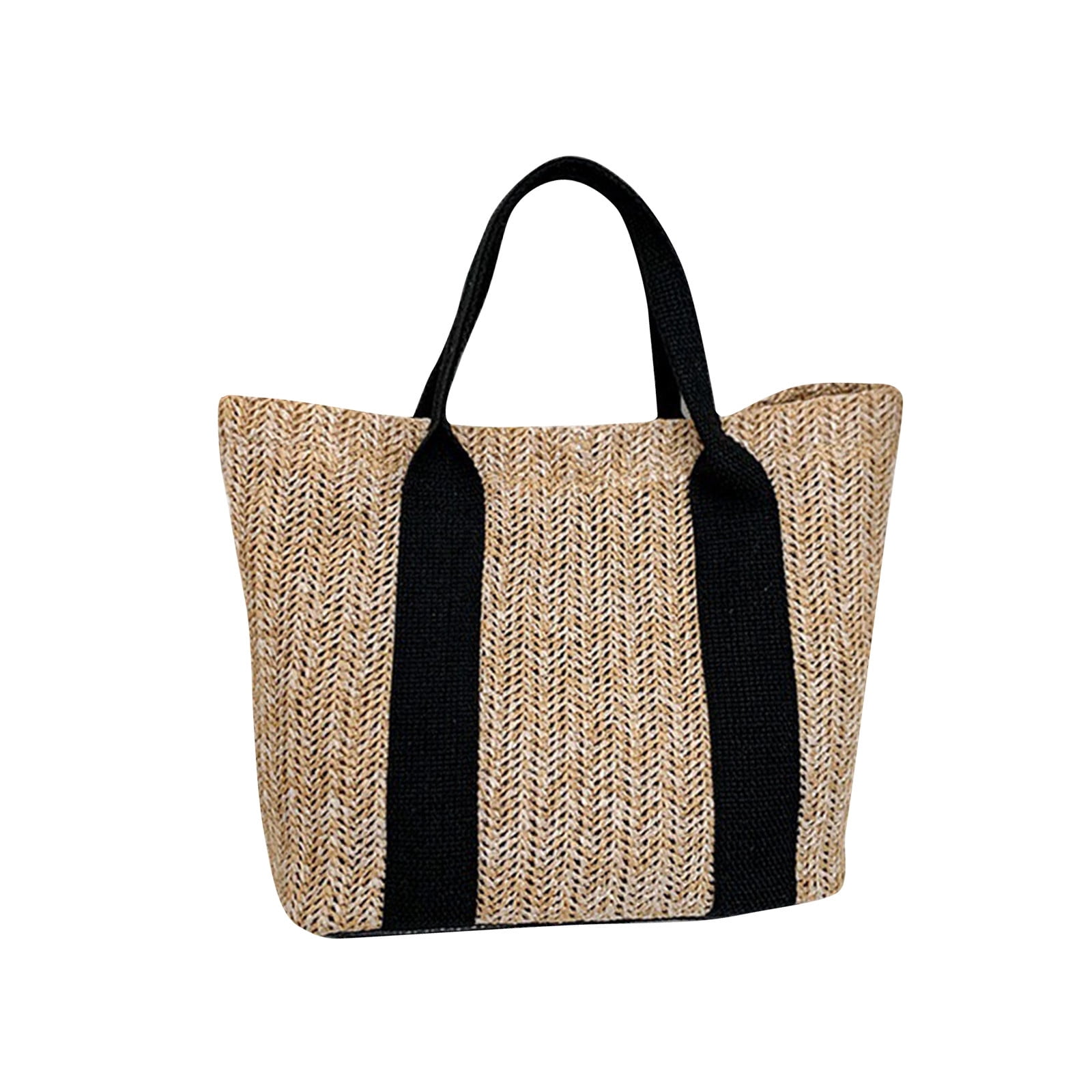 Straw Beach Tote Bag: Large Summer Boho Woven Bags - Rattan Handmade ...