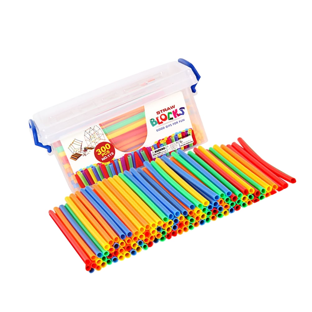 Straw Blocks Straws Building Blocks Building Block Toy Straw Puzzle ...