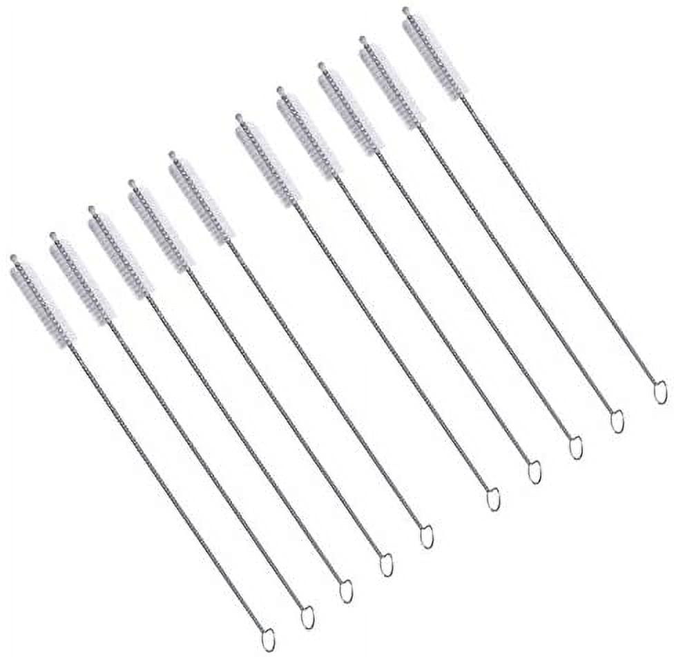 Straw Brush, Washing Brushes Tool Nylon Skinny Pipe Tube Cleaner 173mm ...