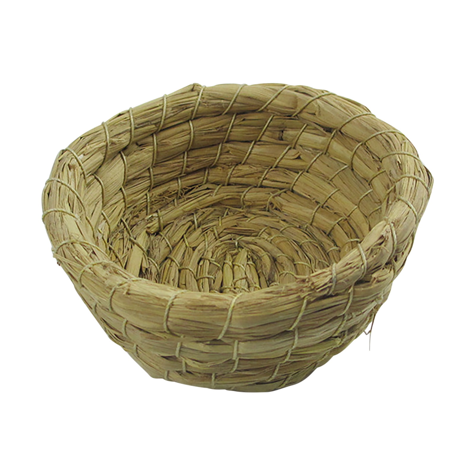 BXIRSM Straw Budgie Bird Nests Bowl-Shaped Gourd-Shaped Straw Nests ...