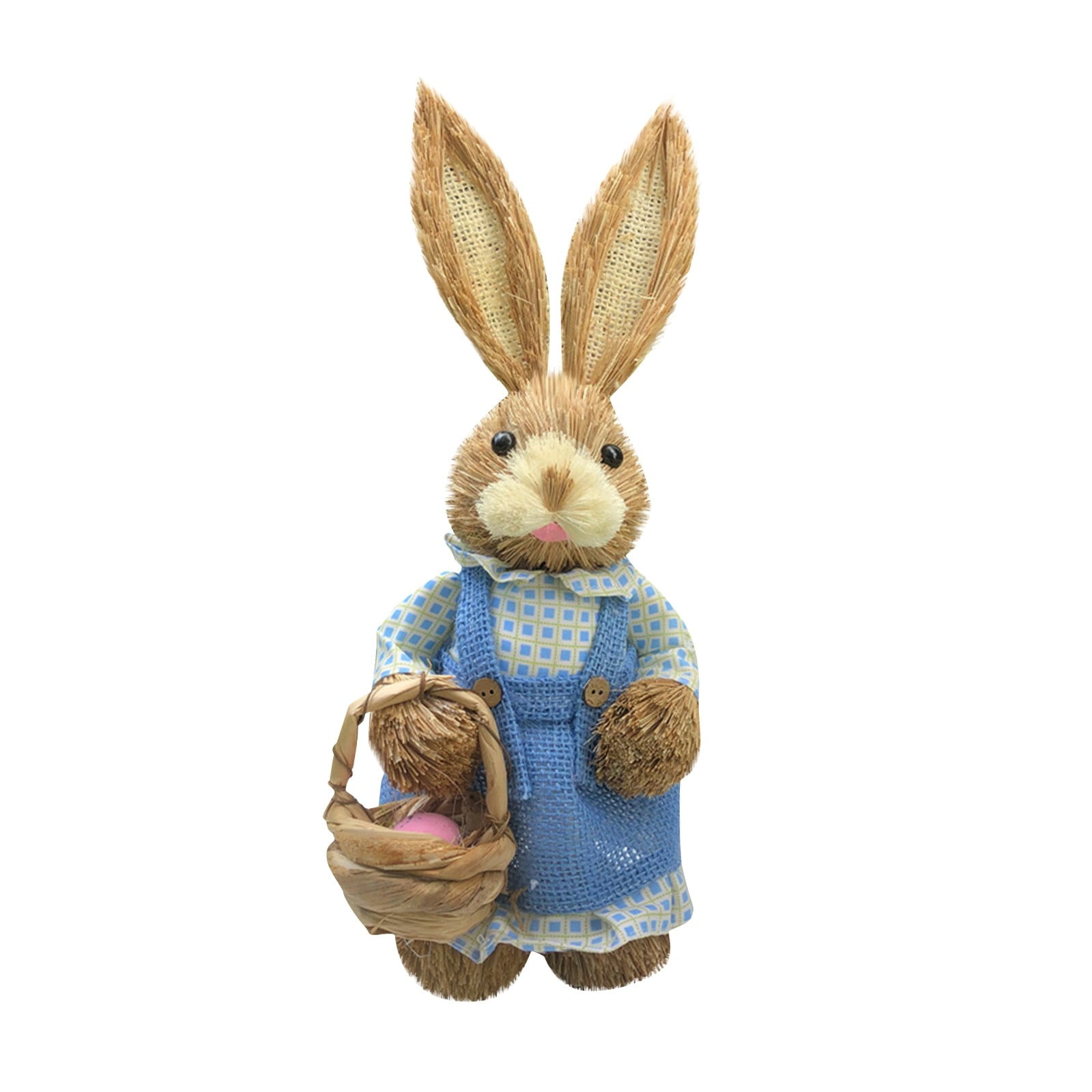 Straw Bunny Peter Rabbit Decor Creative Children Easter Bunny Model ...