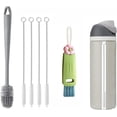 Straw Cleaner Brush Fit for Owala FreeSip 24oz/32oz/40oz, Silicone Long ...