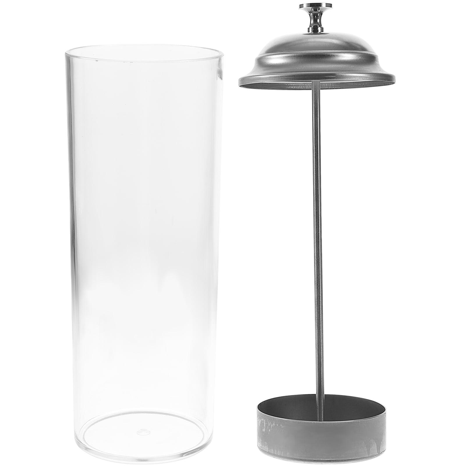 Straw Container Clear Stand Drinking Straws Holder Storage Bucket Box ...