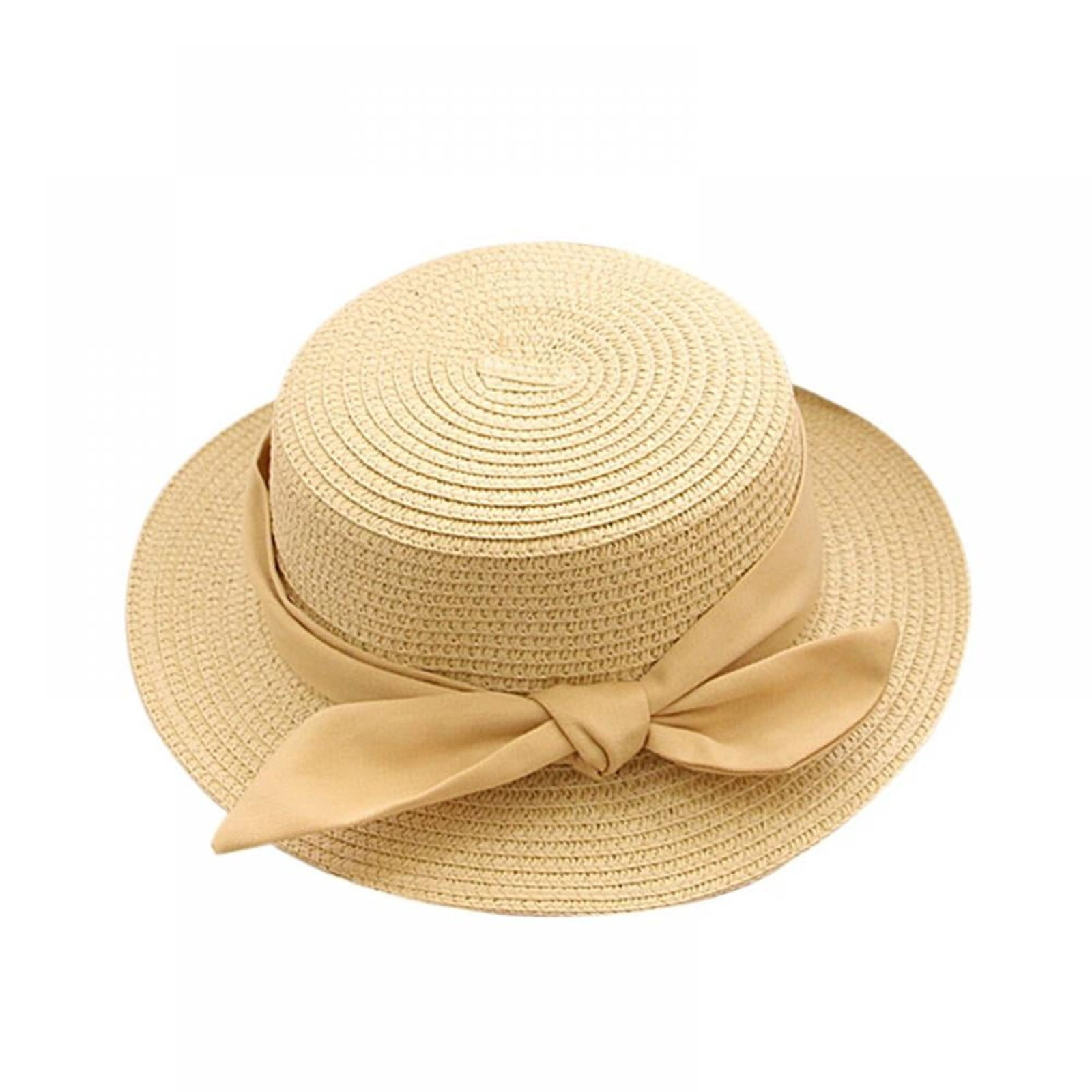 Straw Hat, Audhol Little Girl Kids Breathable Summer Hat Foldable ...