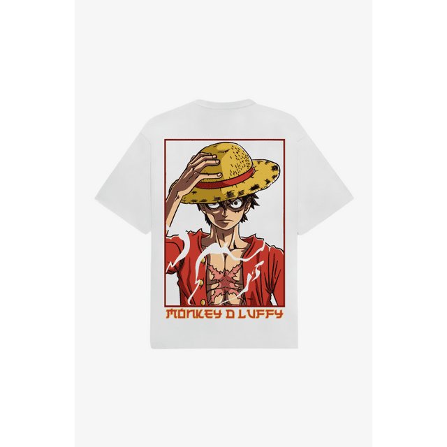 Straw Hat Luffy Tee – Adventure Awaits, Iconic One Piece Design for ...