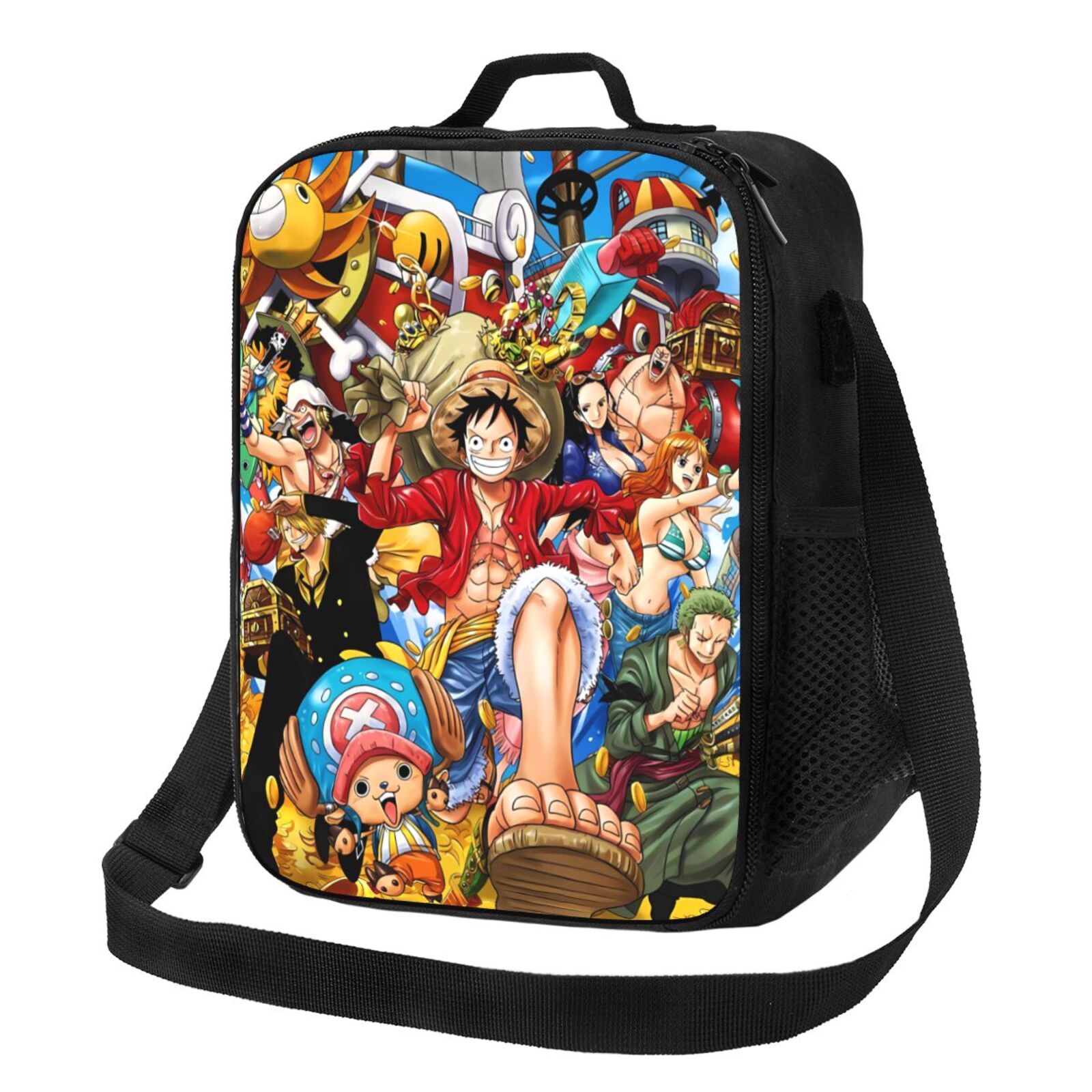 Straw Hats One Piece Custom insulated lunch bag lined with thermal ...