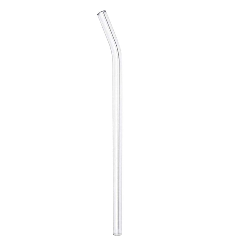 Straw,High Borosilicate Transparent Crystal Glass Straw 8X200Mm Elbow ...