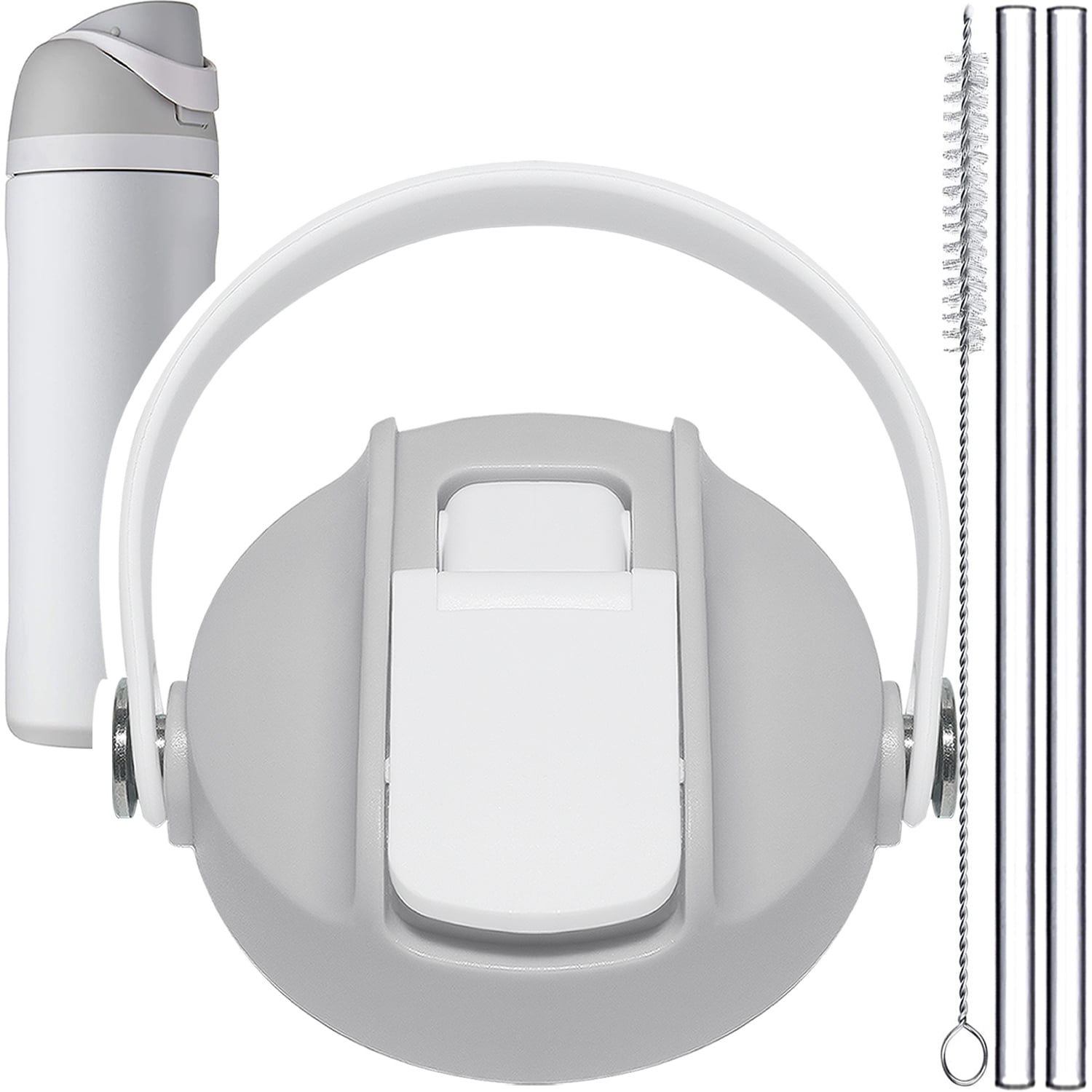 Straw Lid for Owala Freesip 24 oz 32oz 40 oz, Replacement Lid ...