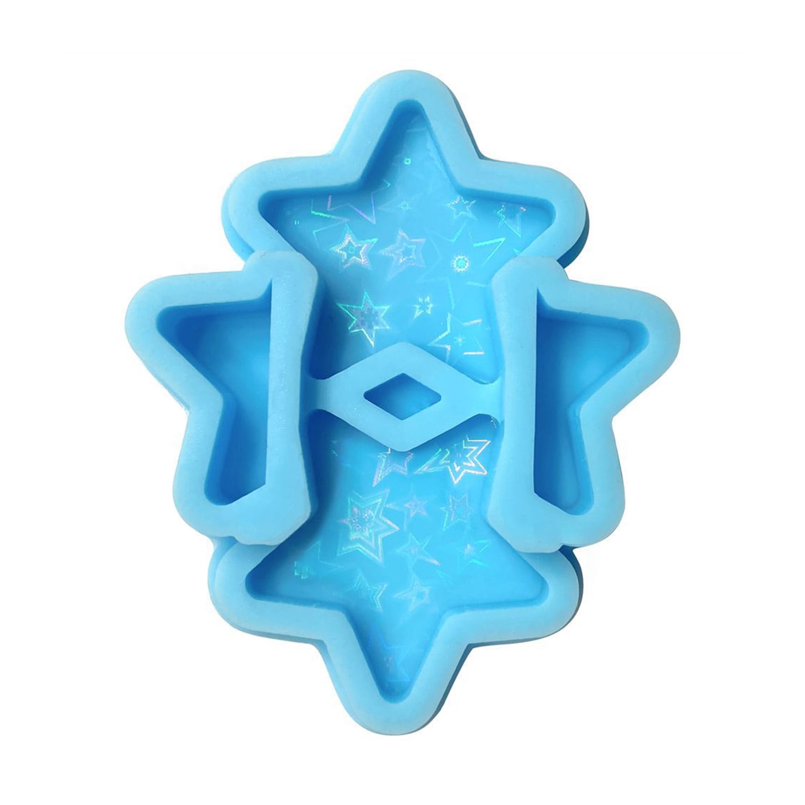 Straw Resin Mold Star Epoxy Resin Casting Mould for Straw Decors Crafts ...