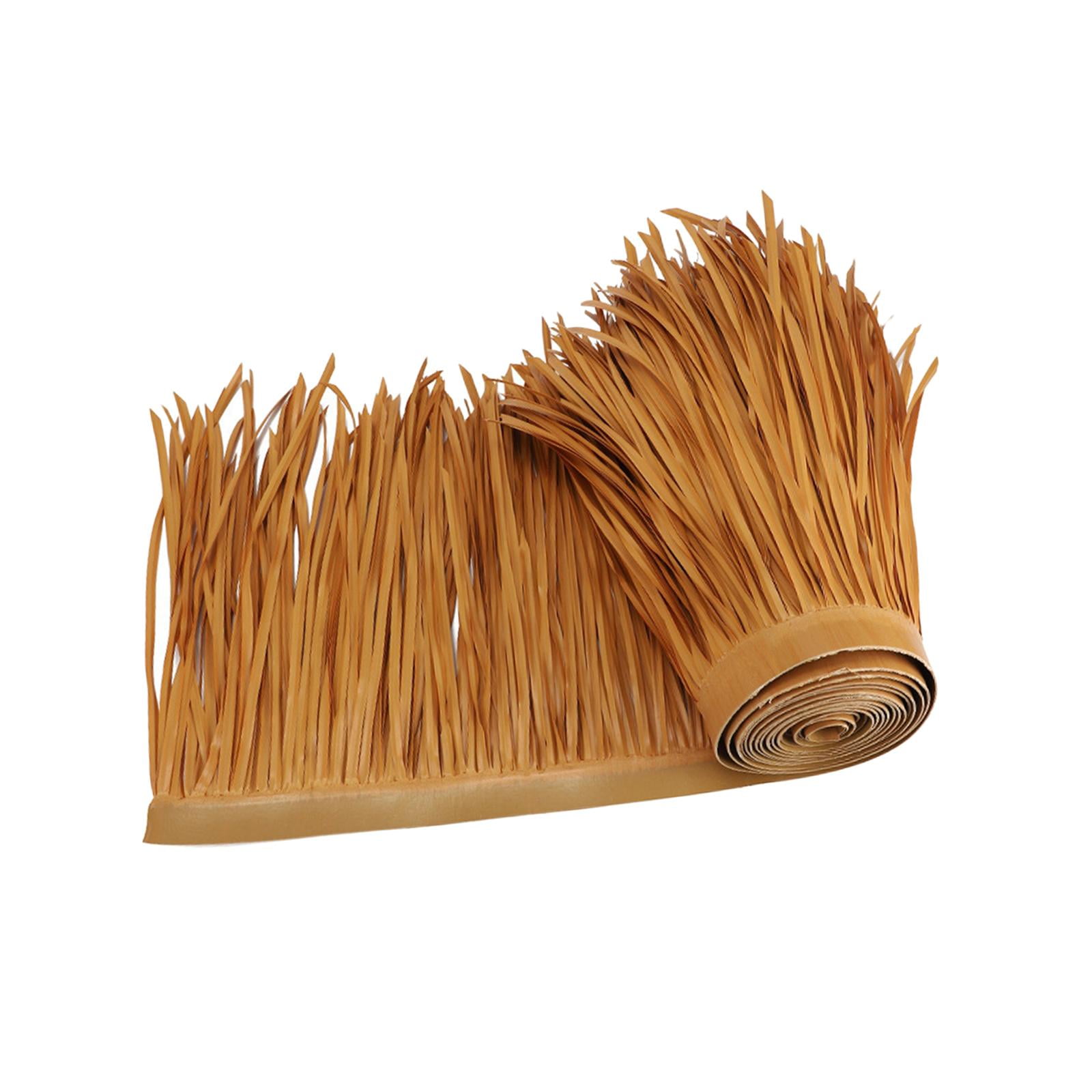 Straw Roof Thatch Artificial Palm Thatch Rolls Tiki Bars Hut Grass Duck ...