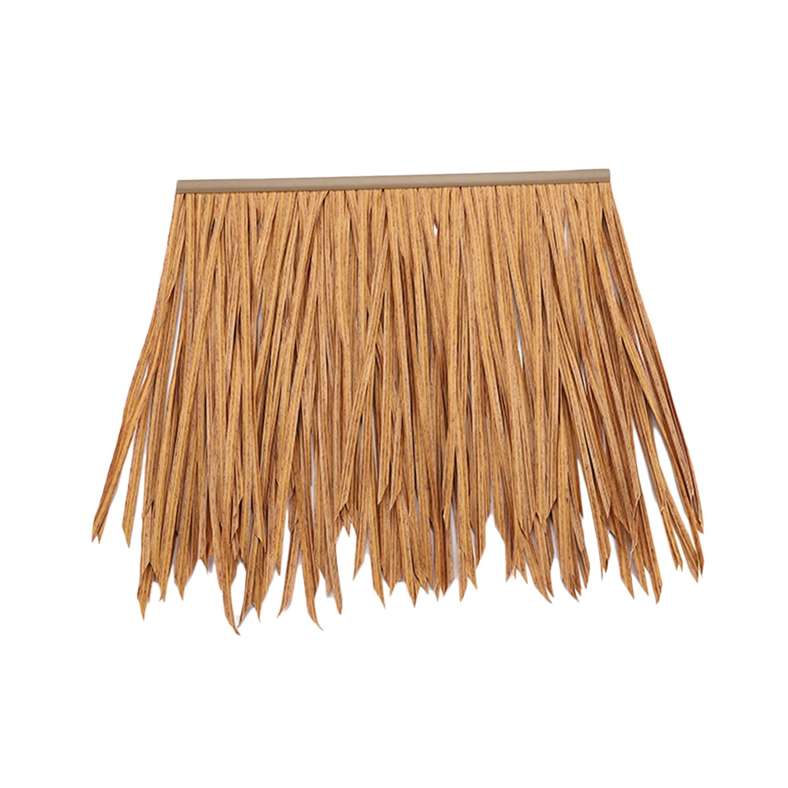 Straw Roof Thatch Panel Palm Thatch Roll Easily Using Universal ...