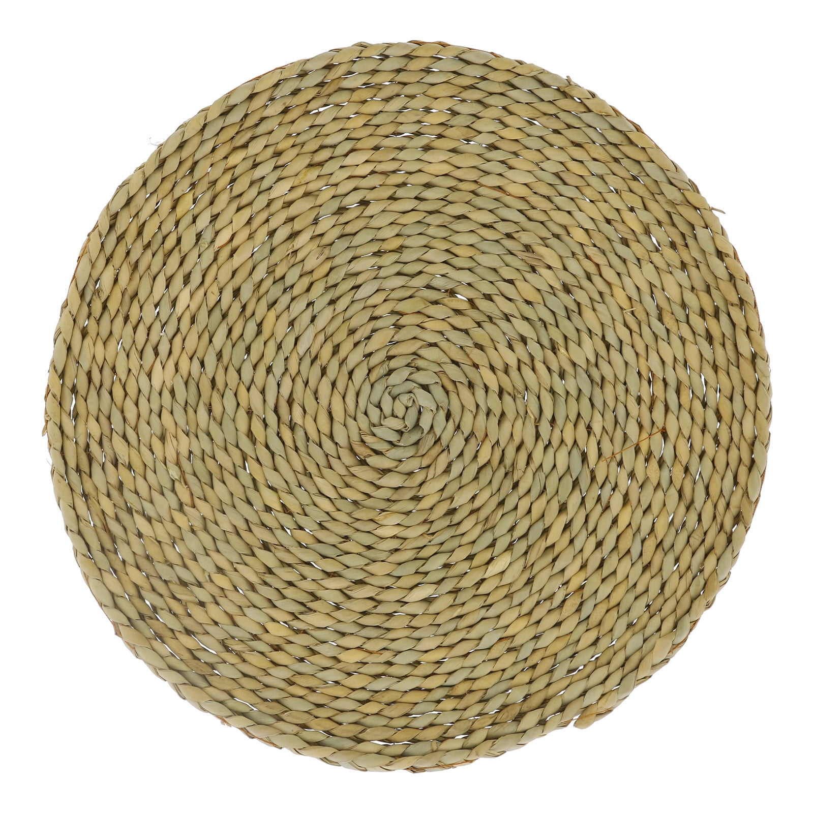 Straw Round Tatami Cushion Bay Window Pad Floor Mat for Bedroom Living ...