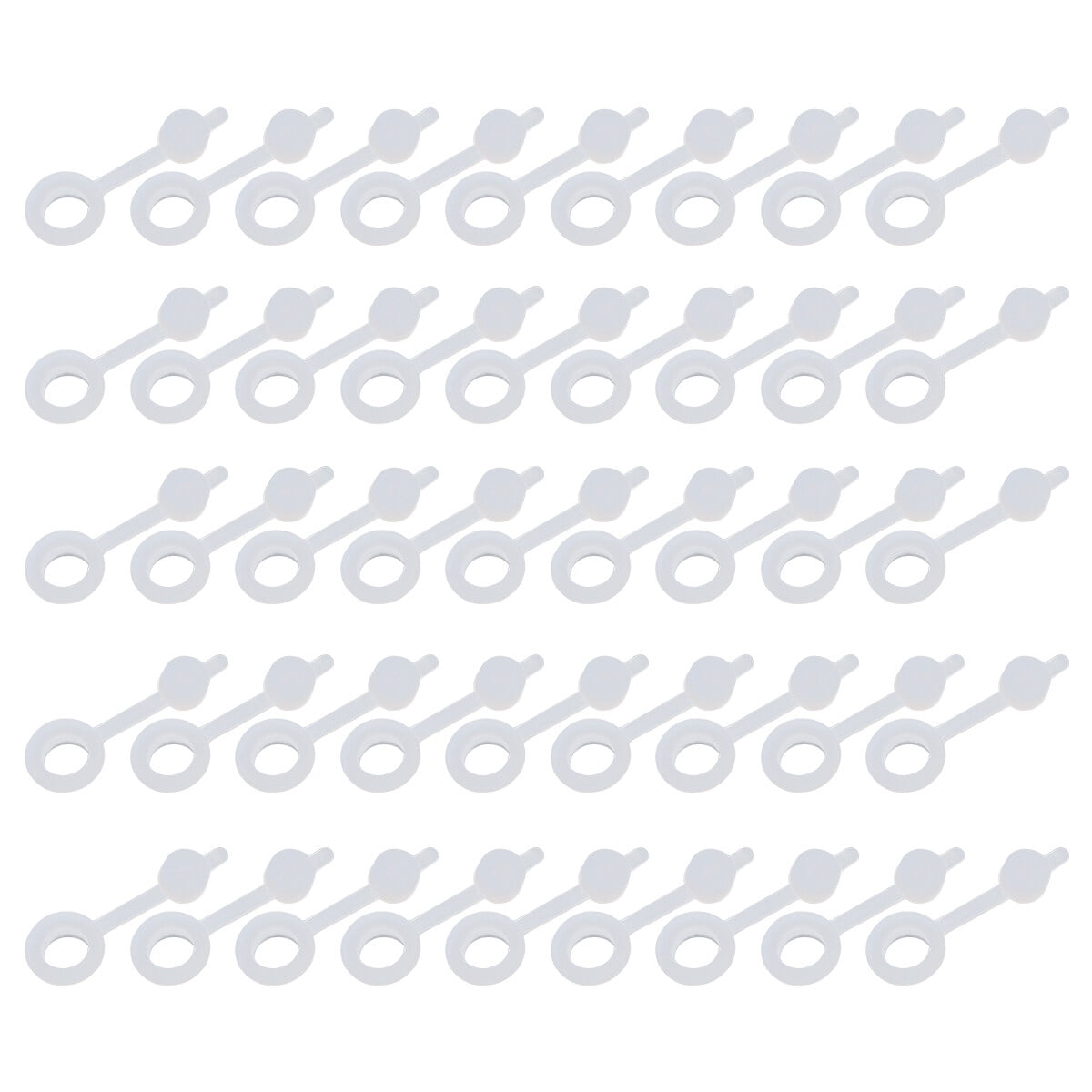 Houderco Jar Straw Hole Plugs Plastic 100Pcs 1.6In - Walmart.com