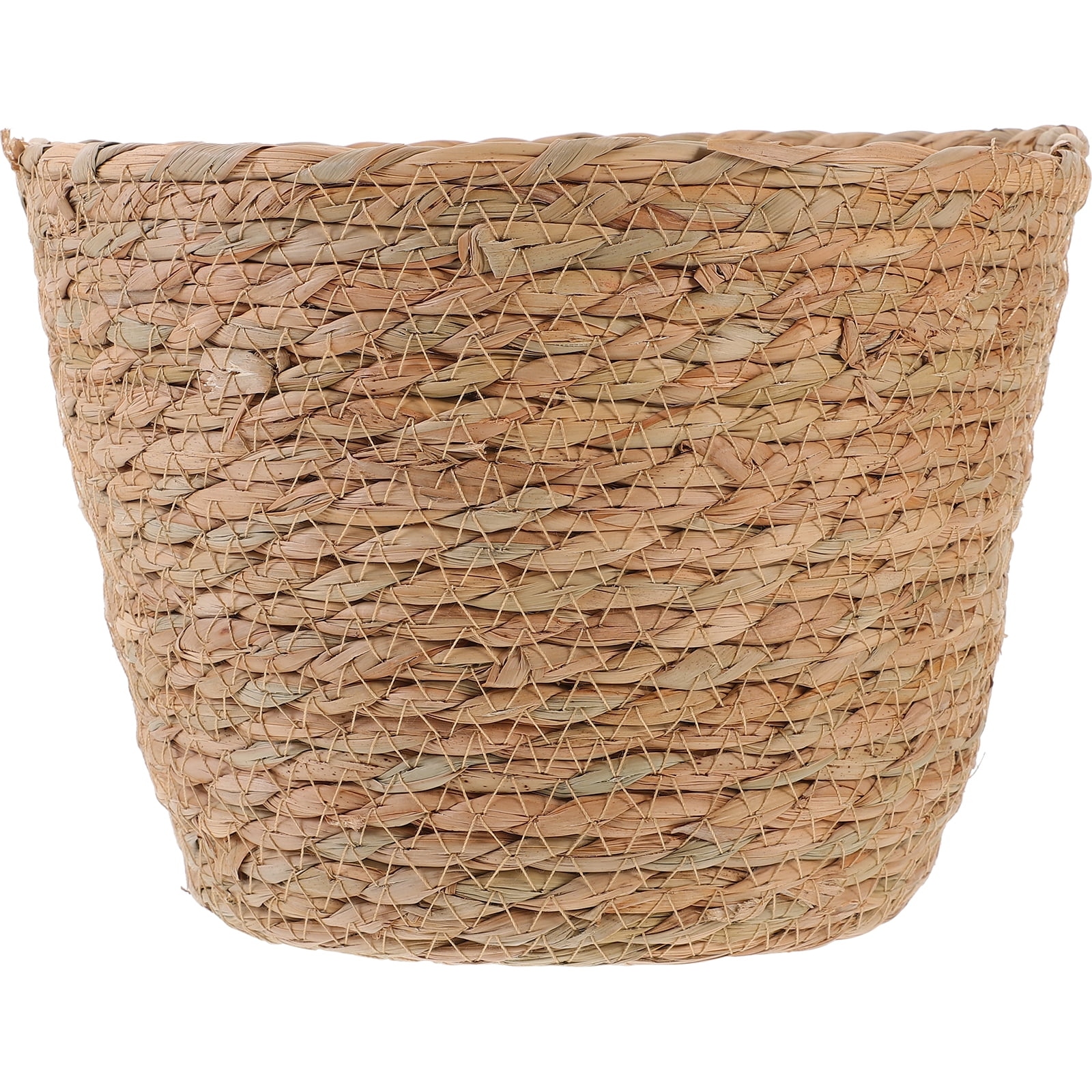 Straw Storage Basket Cloth Baskets for Woven Crate Toy Bins Desktop ...