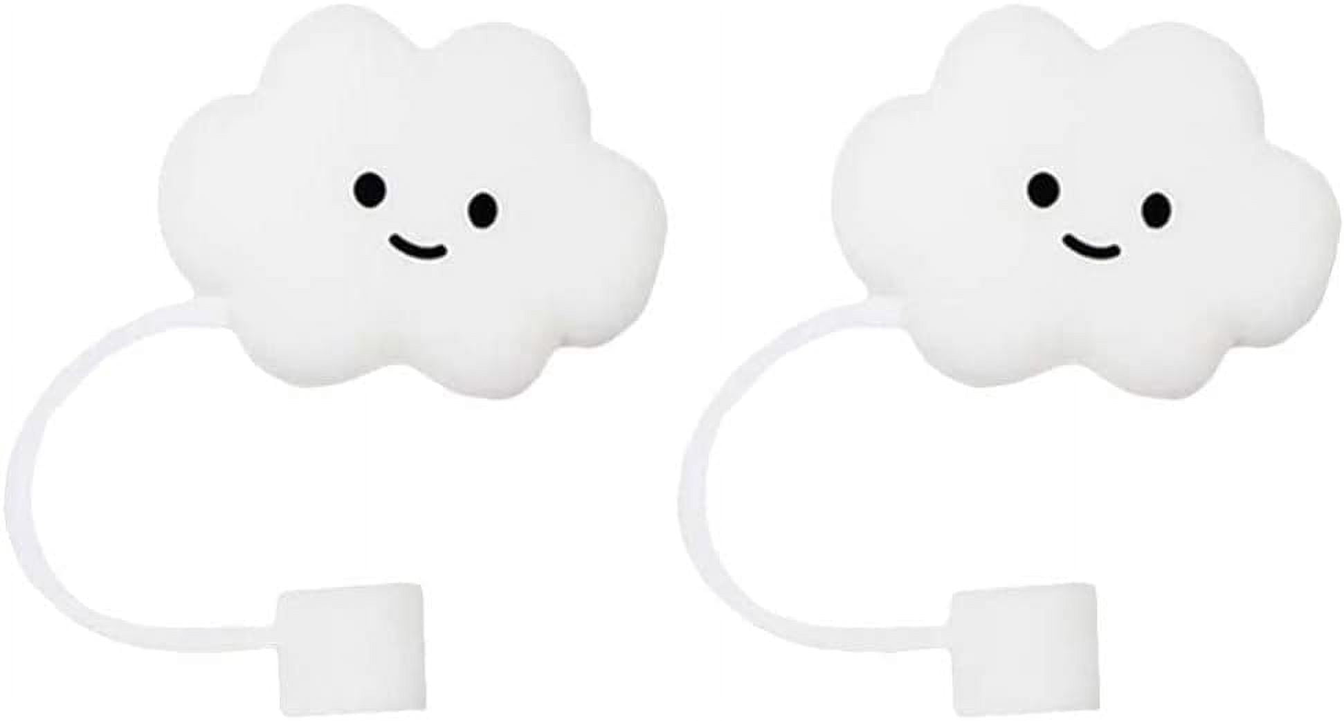 Straw Tip Covers Straw Caps Covers 2 Pcs Silicone Straw Tips Cover Cute ...