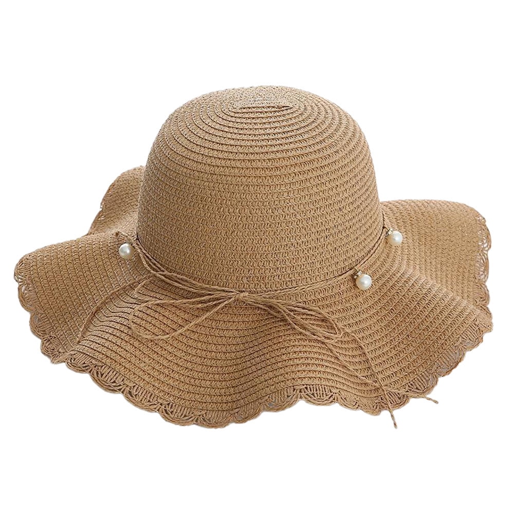 Straw hat for ladies, Papyrus, Khaki, 55-58 cm - Walmart.com