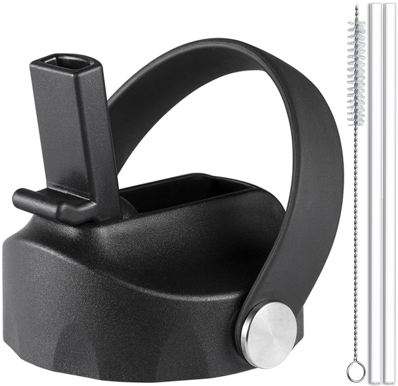 Straw lid for Hydro flask Wide Mouth, Straw Lid Flexible Handle Fits Hydro Flask 32 40 oz, Lids ...