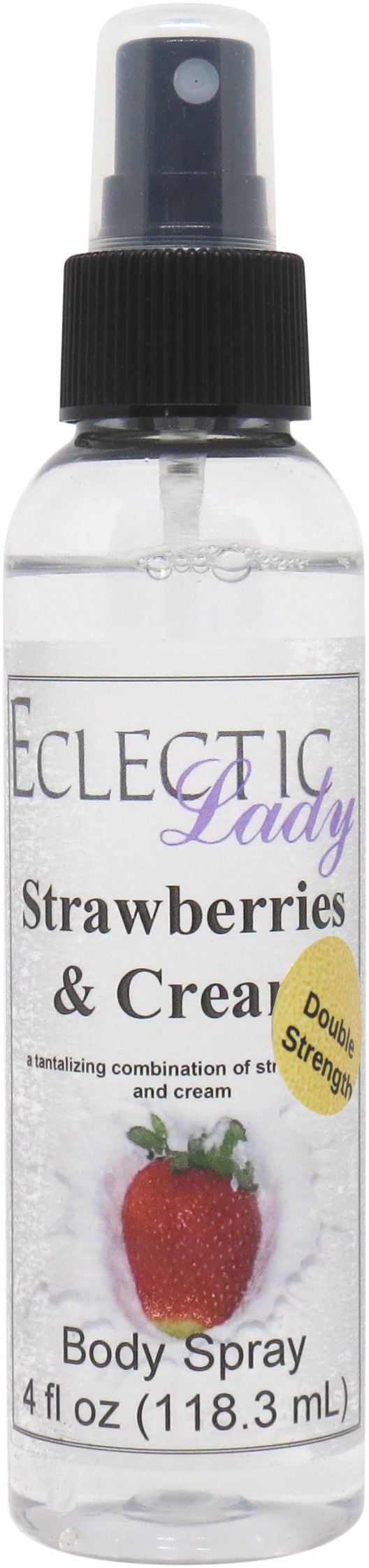 Strawberries and Cream Body Spray, Eclectic Lady, Hydrating Mist ...