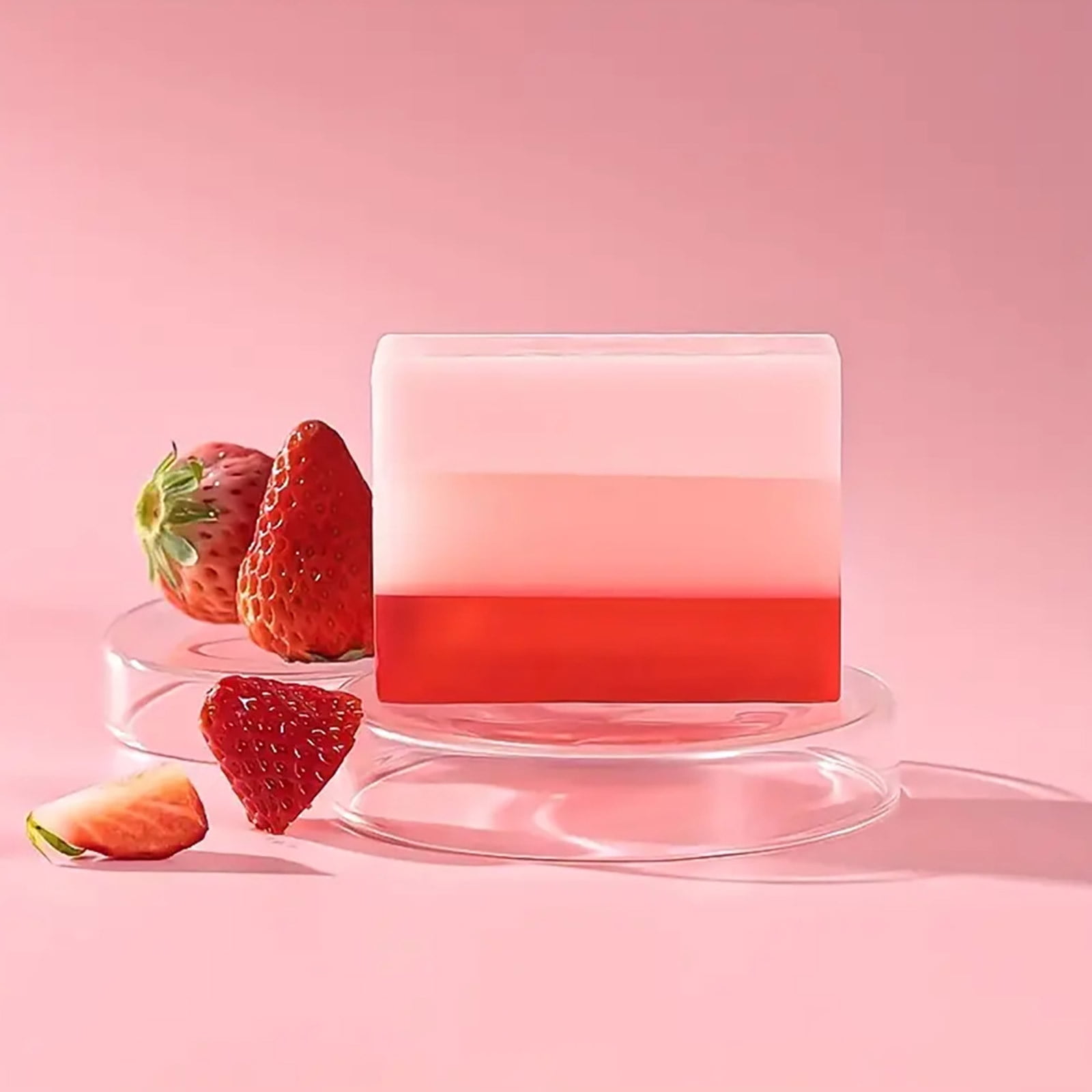 Strawberry Bar Soap, Soap Bars for Women, Natural Feminine Wash Organic ...